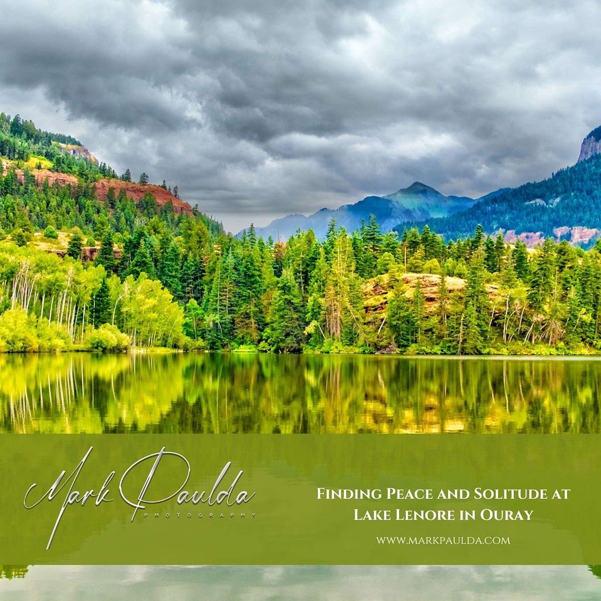 Finding Tranquility and Solitude at Lake Lenore Ouray