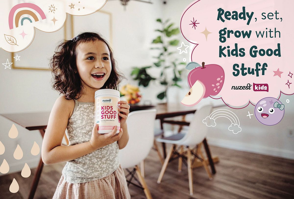 Nuzest Kids Rebrand