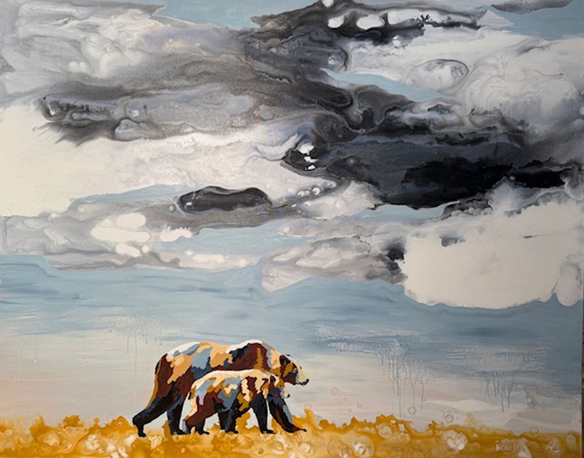 Nicole Fehr Acrylic Art