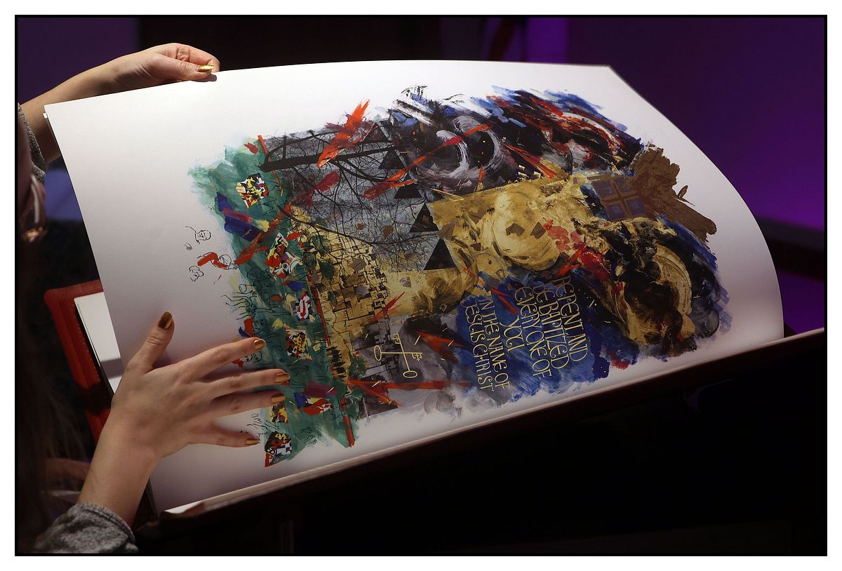 A Modern Masterpiece on display at OLV National Shrine & Basilica