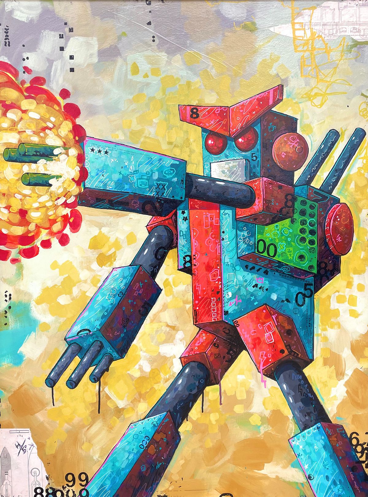 JIMBOT paintings | James Demski - JIMBOT