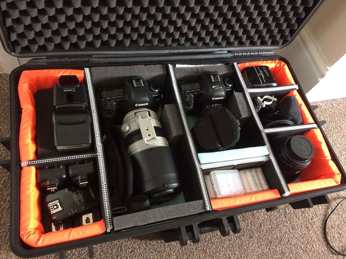DIY photographers camera hard case