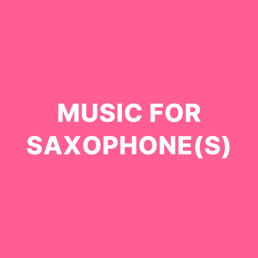 Emily Koh | scores for Saxophone(s)