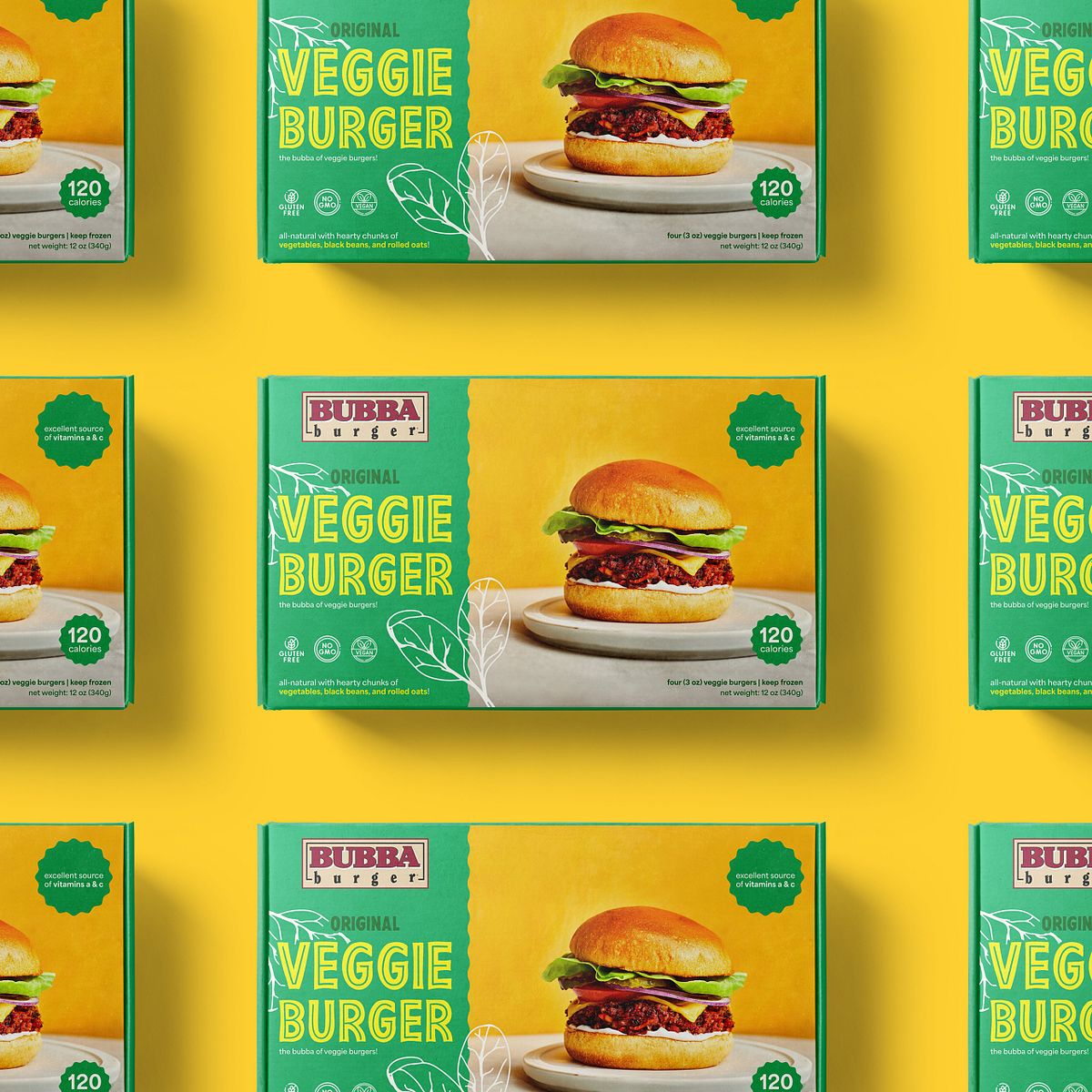 Bubba's Original Veggie Burger | Leon Pham