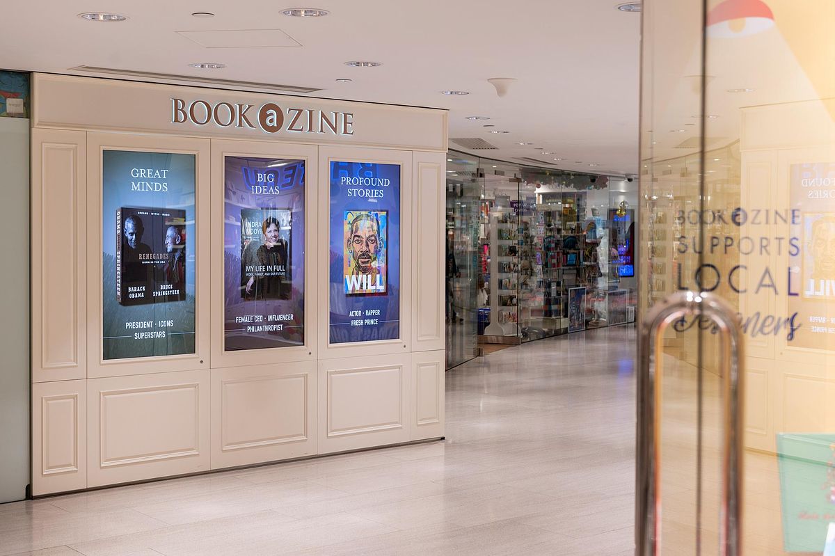 Digital & Physical Branding | Bookazine | Waterhouse Wade (HK)