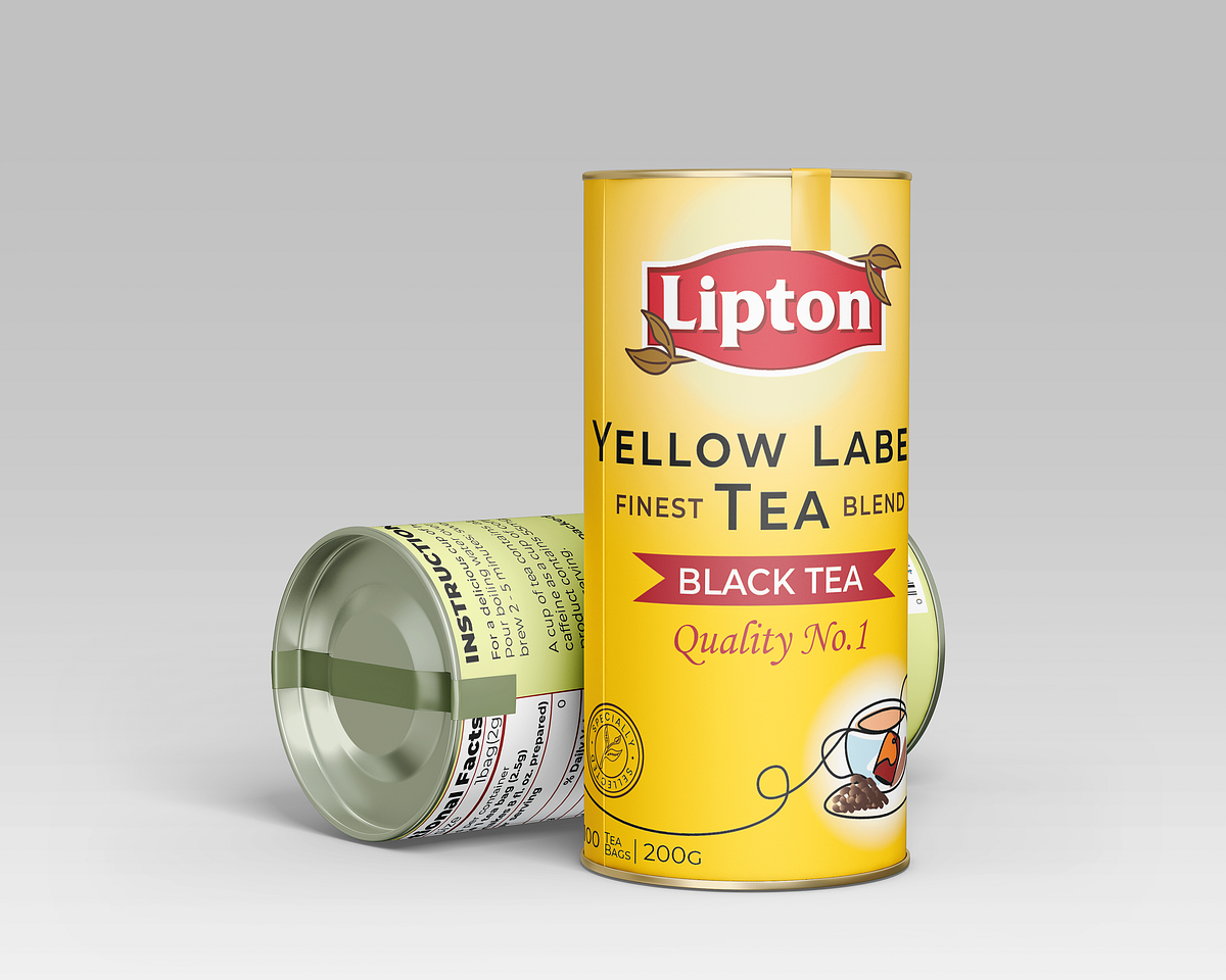 2D Lipton Packaging Design | ACB Designs